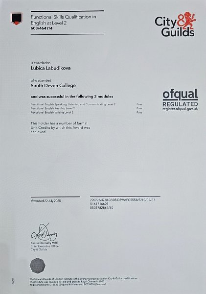 Lubica L. - doučovanie poľština, anglický jazyk | DoučMa.sk